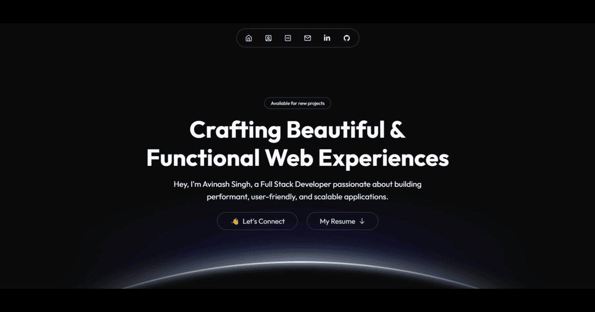 Avinash Singh - Full Stack Developer